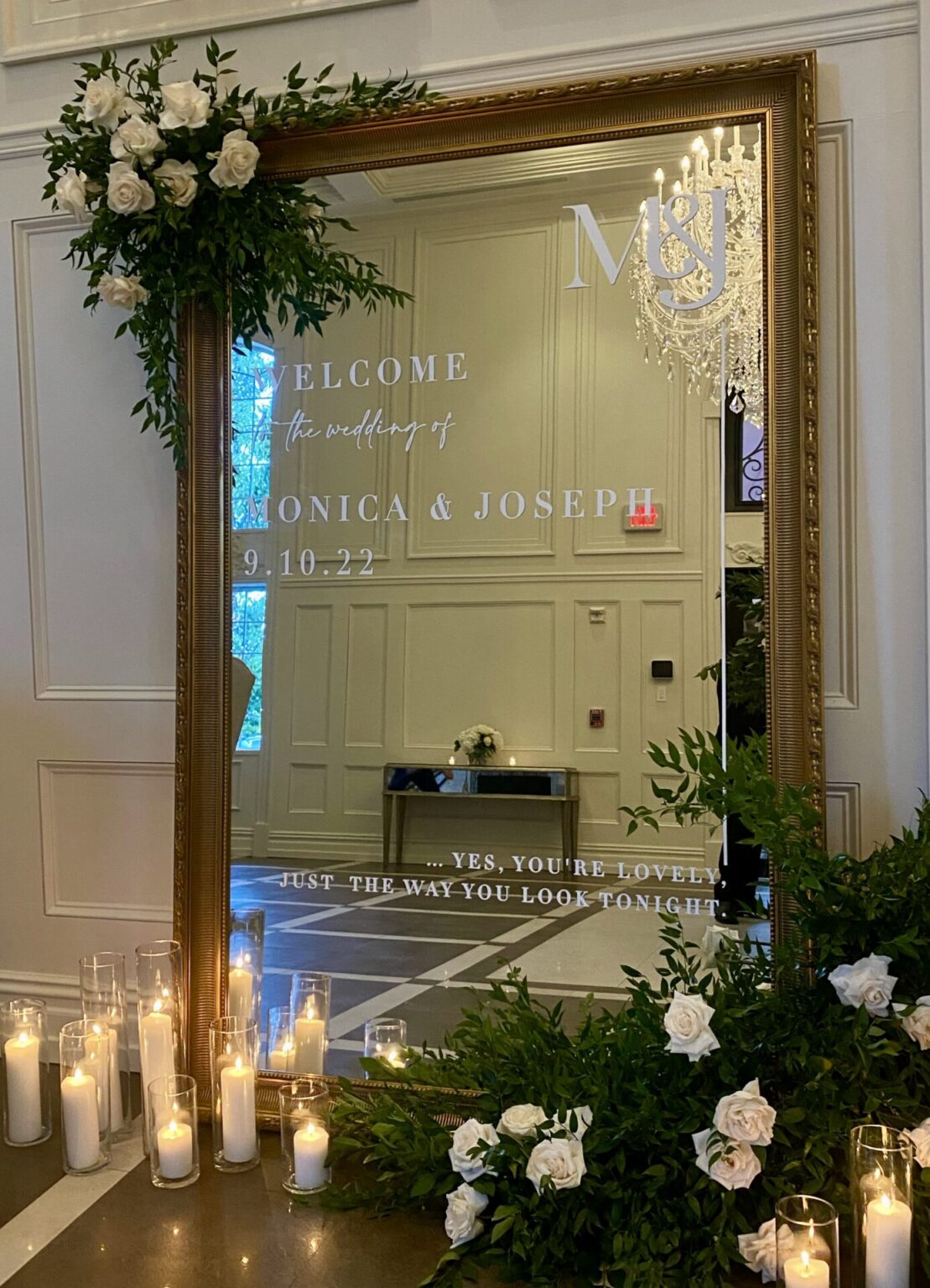 Mirror Guest Seating Charts – Events 2 Remember NJ